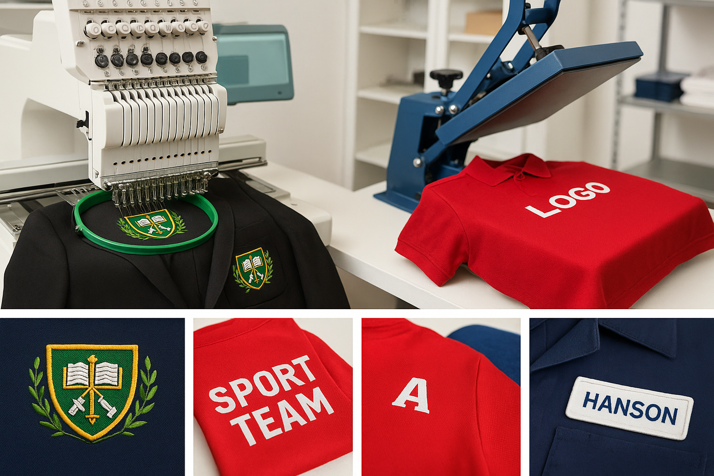 Embroidery & Printing Services | Schoolwear Centres
