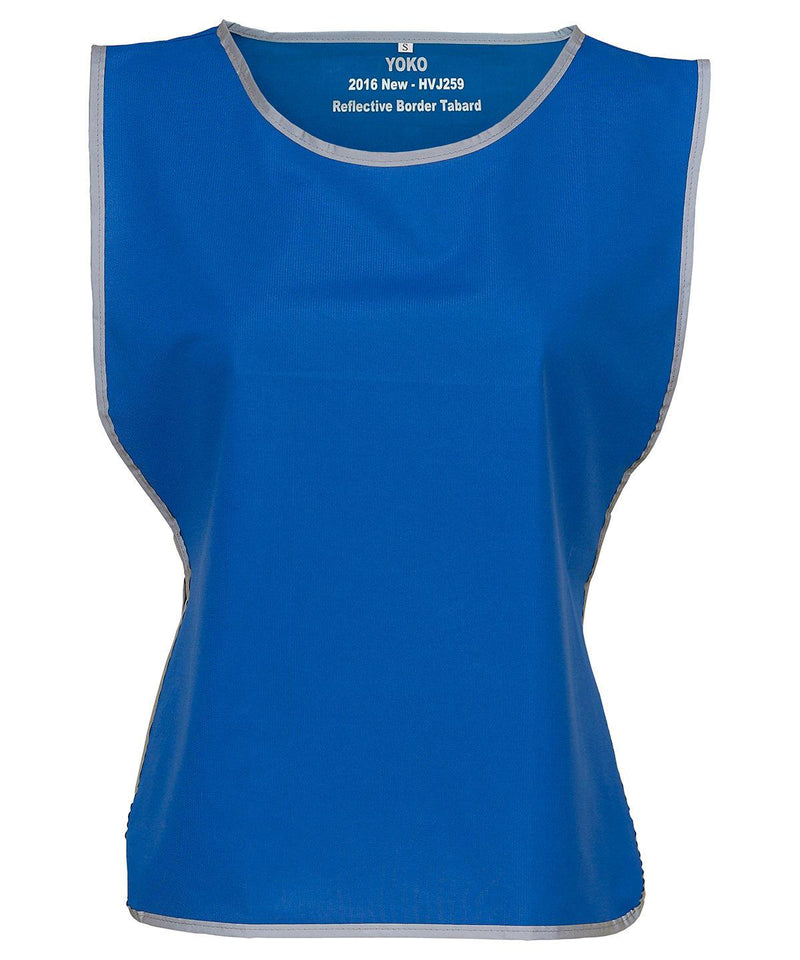 Royal Blue - Hi-vis reflective border tabard (HVJ259) – Schoolwear Centres